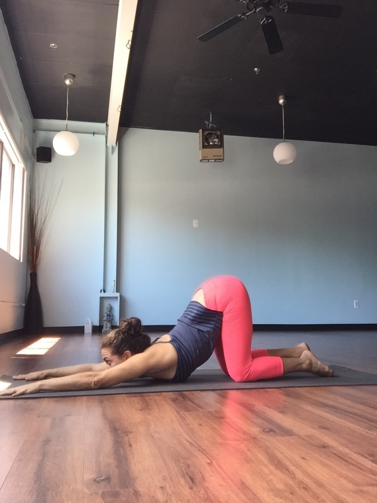 fun pose friday: puppy pose - extendYoga